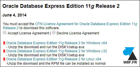 Descargue e instale gratuitamente el servidor de Oracle Database Express