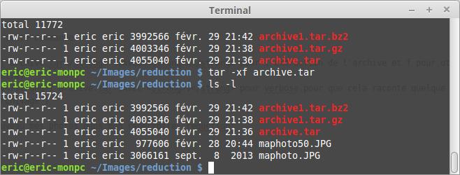 Cómo usar el comando tar en Linux