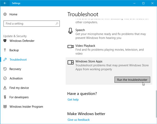 Can't record right now or there's nothing to record errors in the ...