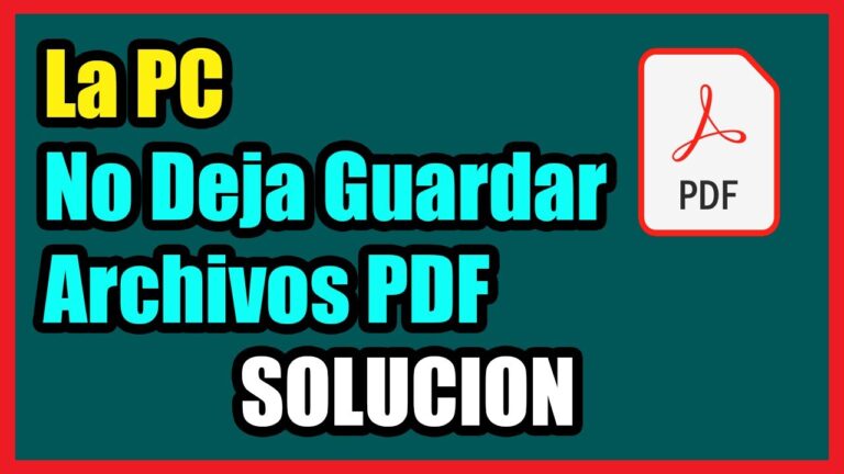 ¿Por qué Adobe Acrobat no me deja guardar?