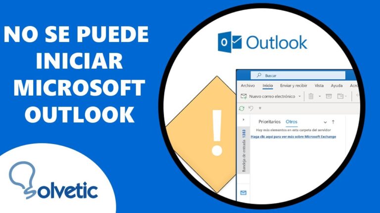 Como corrigir o erro "O Microsoft Outlook não pode ser iniciado e a ...