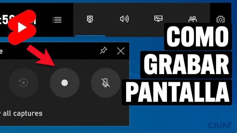 Grabar la Pantalla en Windows 10: Cómo Utilizar el Atajo