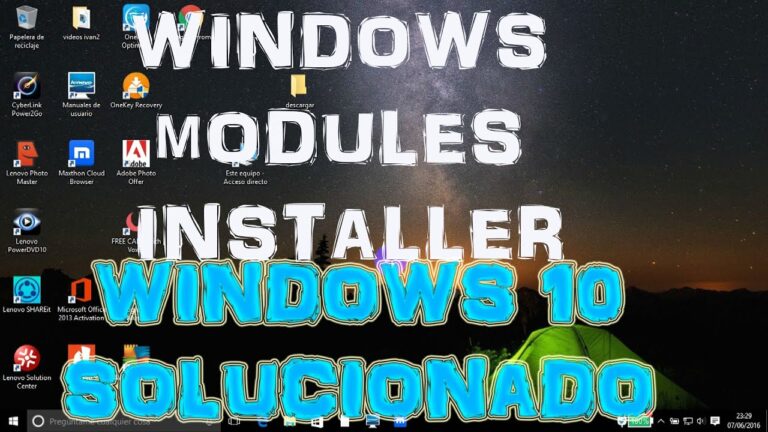 Windows Modules Installer: Instalar y Actualizar Módulos de Windows ...