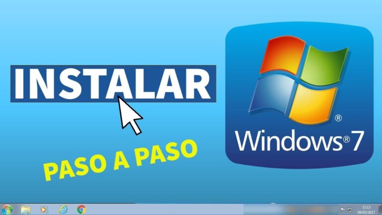 Instalar Windows 7 en Español: Guía Paso a Paso