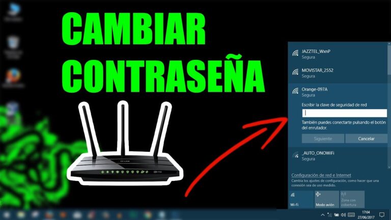 Cambiar la Contraseña Wifi en Windows 10: Guía Paso a Paso