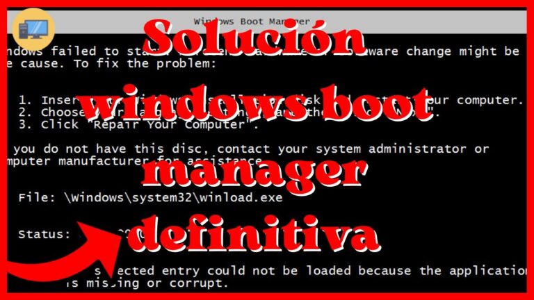 Hvad Er Windows Boot Manager Bootmgr Definition