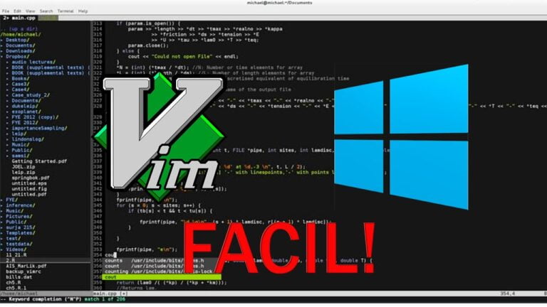 How to install vim text editor in windows 10 8 7