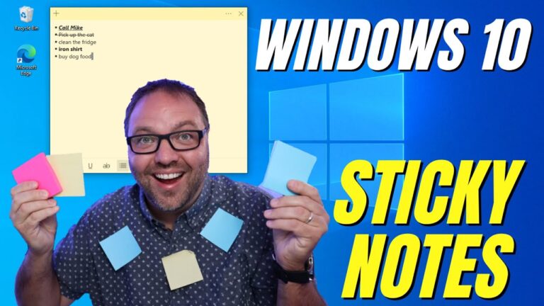 Come mettere un post-it o un blocco note sul desktop in Windows 10