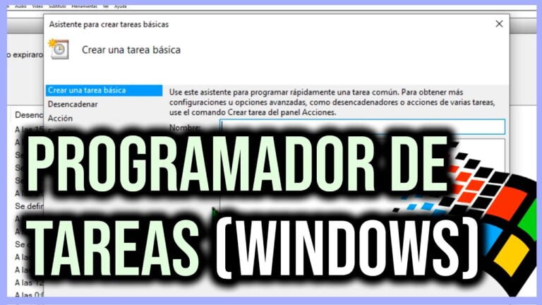 Windows 10: Cómo Crear Tareas Programadas para Automatizar tus Tareas