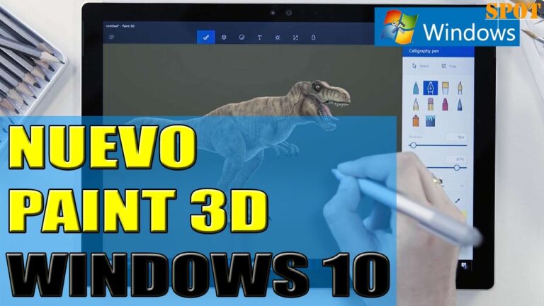 Visor 3D para Windows 10: Crea Imágenes y Modelos en 3 Dimensiones.