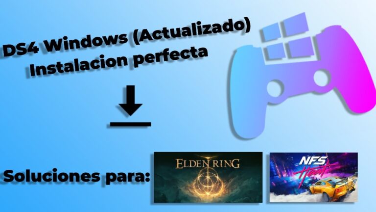 Conexión del Mando PS4 a Windows 10: Guía Paso a Paso