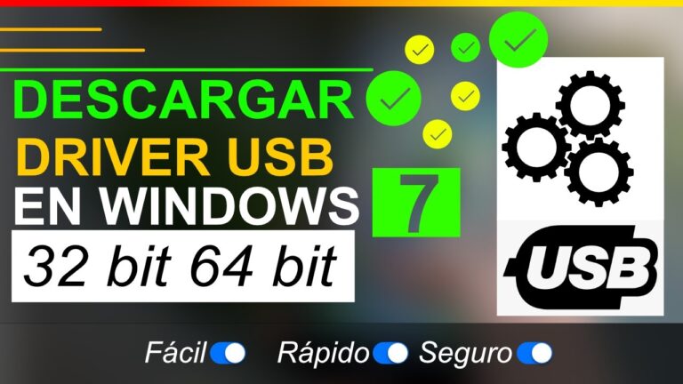 Controladora USB Serie Universal para Windows 7 - Instala Ahora