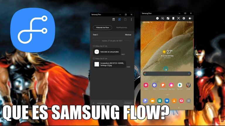 Connecting and Syncing with Samsung Flow for Windows 10