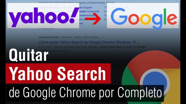Come rimuovere Yahoo dalla barra di ricerca di Google Chrome?