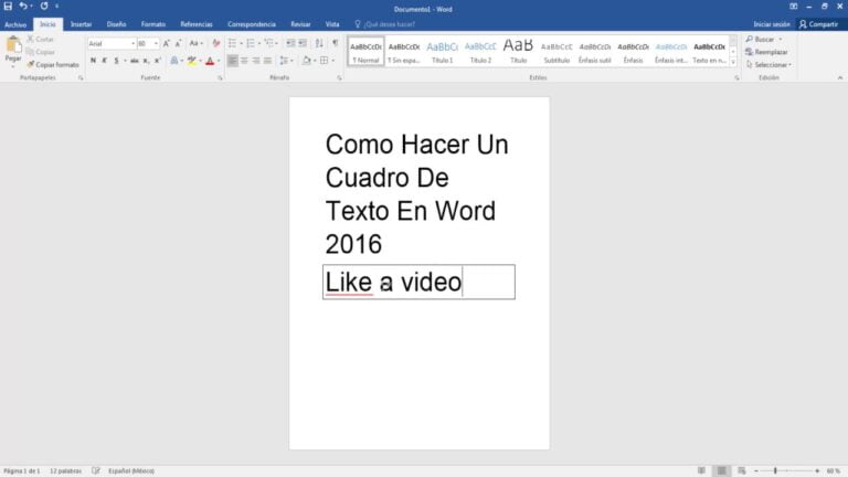 How to make a box around text in Word?