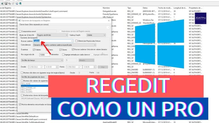 Cómo Usar el Editor de Registro en Windows 10 (Regedit) en Español