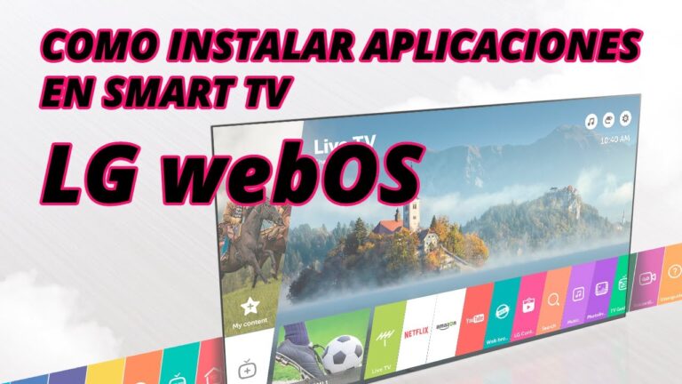 Hvordan installerer man apps på LG WebOS Smart TV?