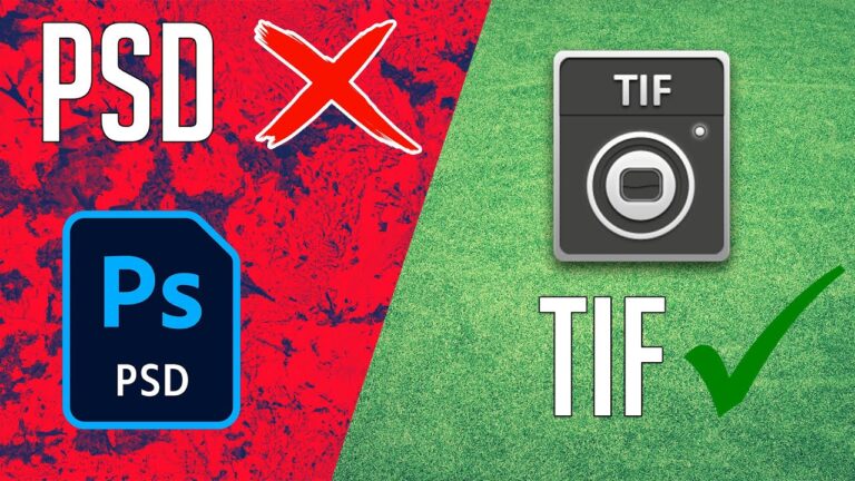 ¿Qué es mejor TIFF o PSD?