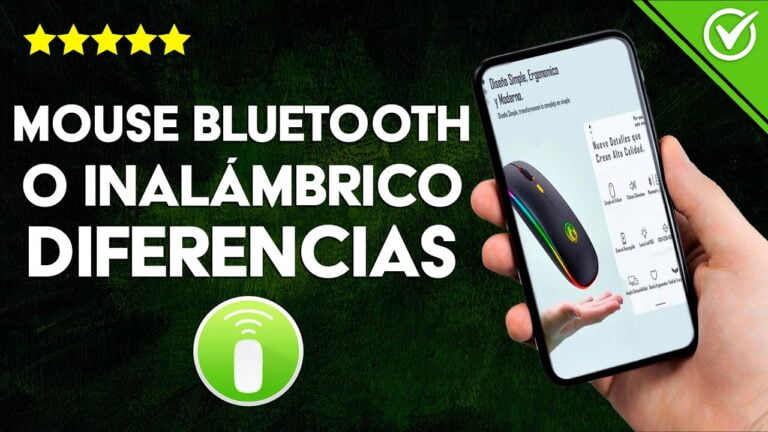 ¿Qué es mejor un mouse inalambrico o Bluetooth?