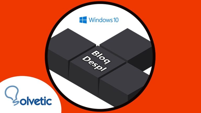 ¿Cómo se quita el Scroll Lock?