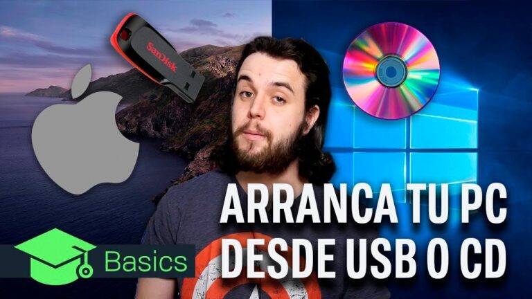 ¿Cómo arrancar Windows desde un USB?