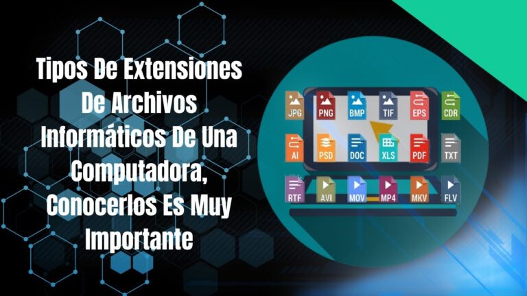 ¿Cuáles son las extensiones de archivos más comunes de ofimatica?