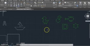 ¿Cómo insertar imágenes de AutoCAD?
