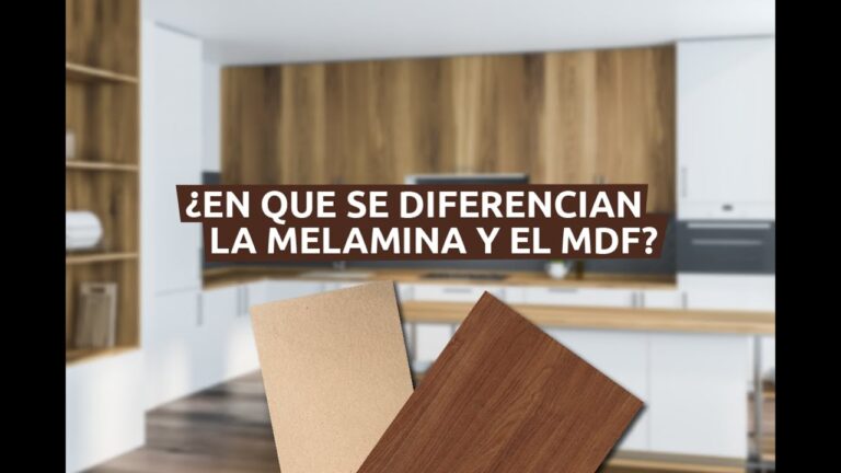 ¿Qué significa el material MDF?