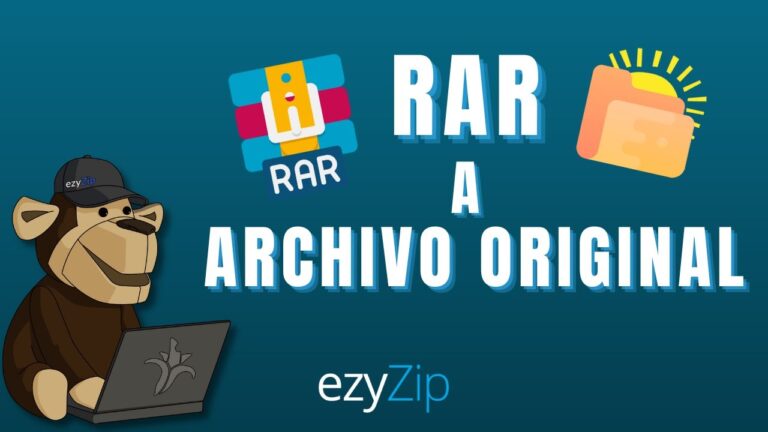 ¿Cómo convertir un archivo RAR a normal?