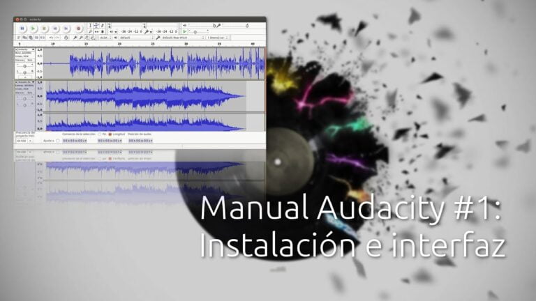 ¿Cuál es la interfaz de Audacity?