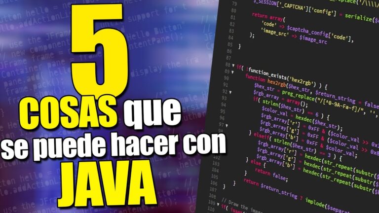 ¿Qué proyectos se pueden hacer con Java?