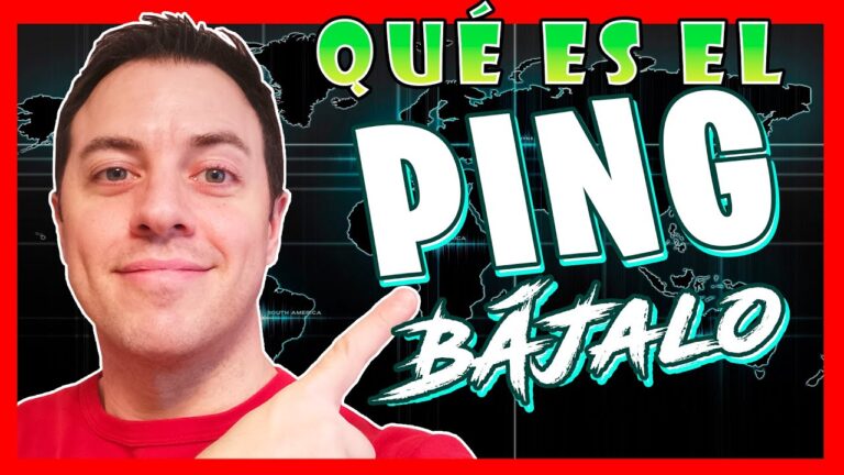 ¿Cuál es el ping normal de Internet?