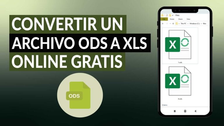 Hur konverterar man en ODS-fil till en Excel-fil?