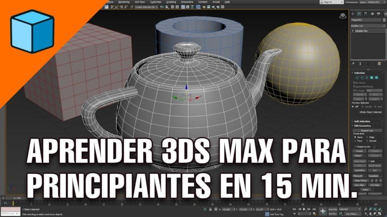 ¿Cómo se usa 3D Max?
