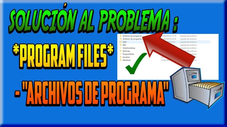 ¿Cómo acceder a Program Files x86?