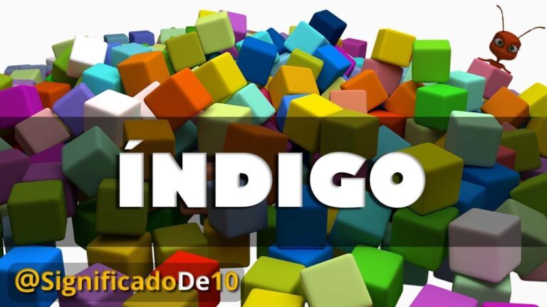 ¿Cuál es la diferencia entre el color índigo y el azul?