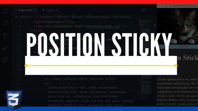 Comment fonctionne Sticky CSS