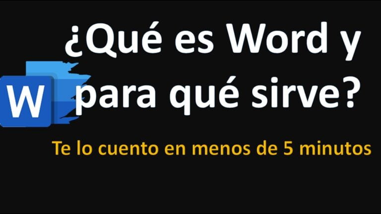 ¿Qué es Microsoft Word?