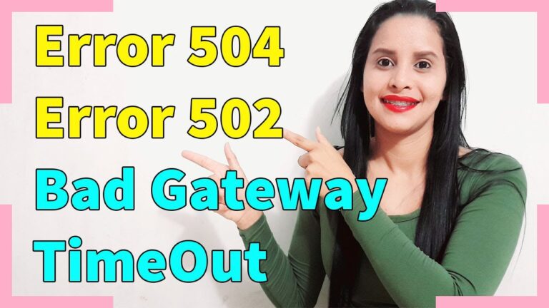 ¿Cómo se soluciona el error 502?