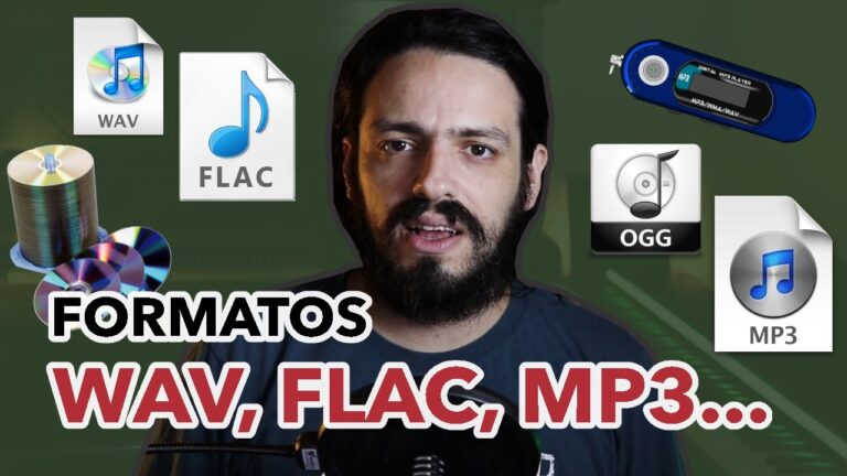 ¿Cuáles son los tipos de archivos de audio?