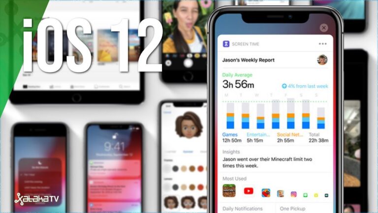 Comment installer iOS 12