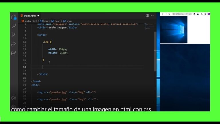 Bagaimana mengubah ukuran gambar dalam HTML dengan CSS?