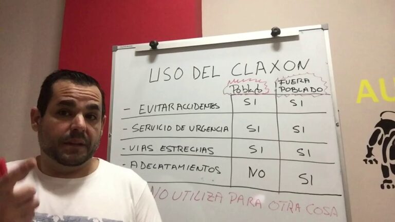 ¿Dónde se puede hacer uso del claxon?