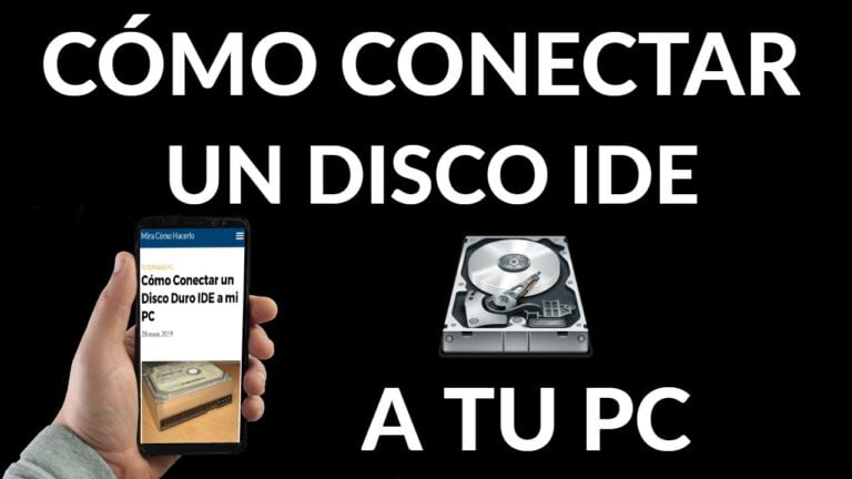 ¿Cómo se conecta un IDE?