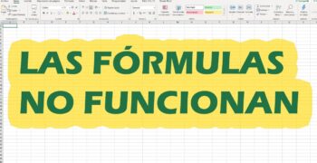 ¿Cómo ver el resultado y no la fórmula en Excel?