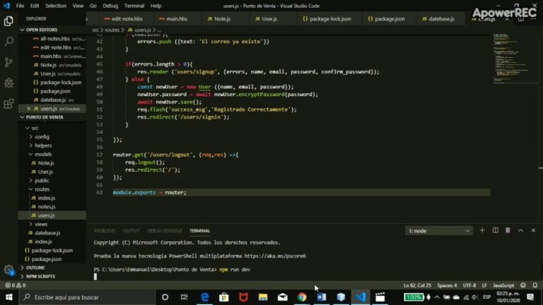 ¿Cómo ejecutar un programa en Visual Studio Code?
