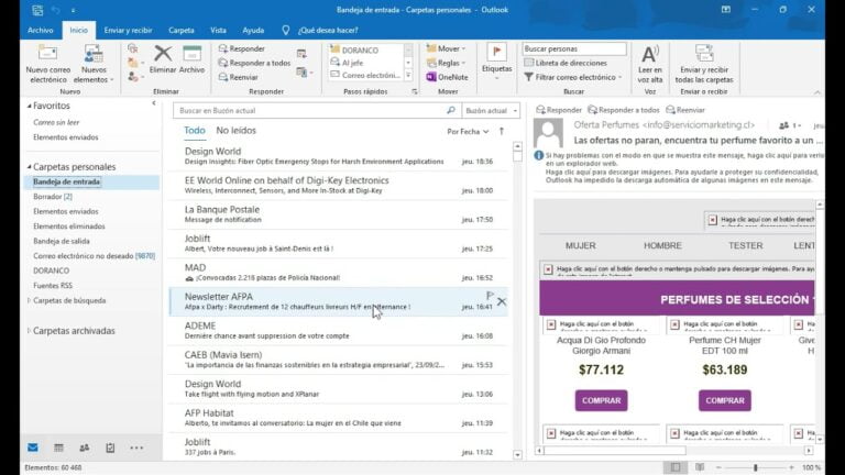 How to change the email view in Outlook 365?