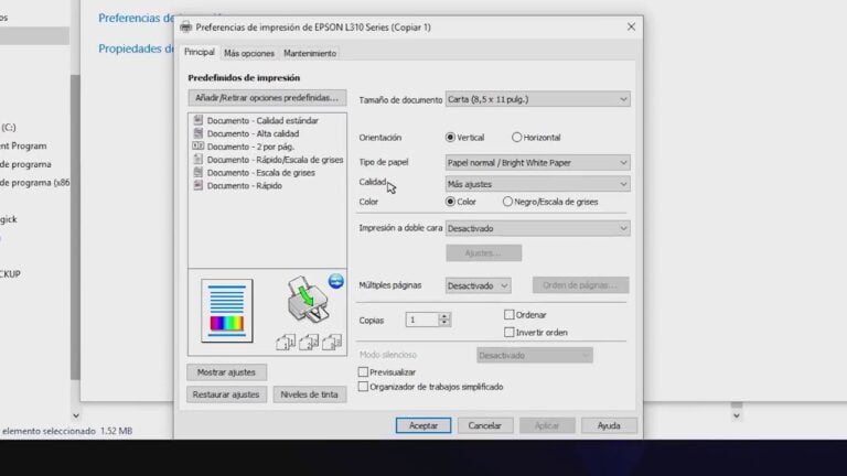 How do I calibrate my printer's color?