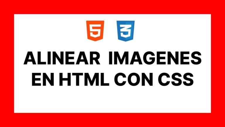 ¿Cómo alinear una imagen con CSS?