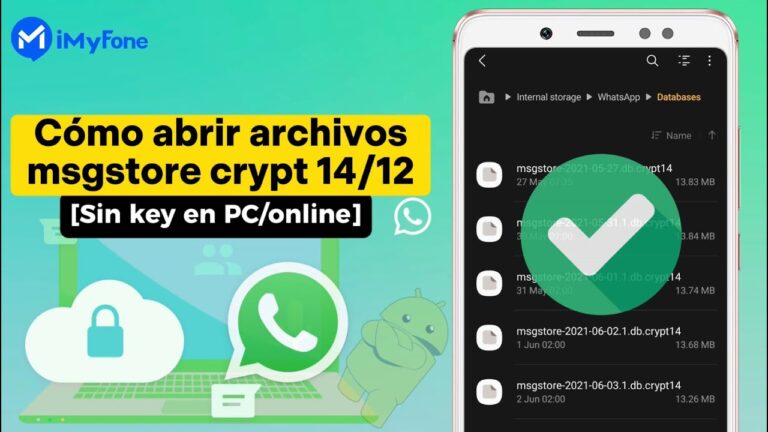 ¿Dónde se encuentra el archivo key de WhatsApp?